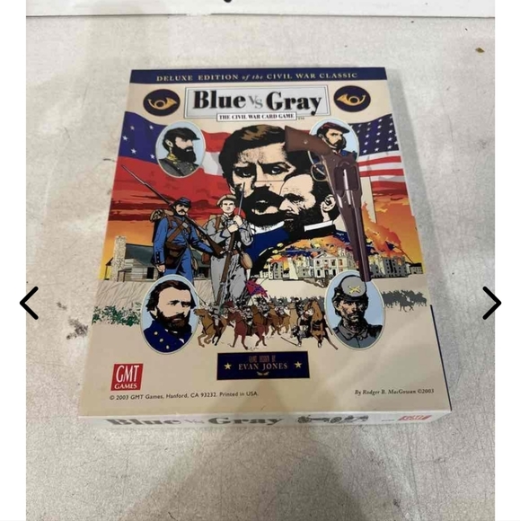 GMT GAMES | Other | Rare Hft Vintage Civil War Card Game Blue Vs Gray ...